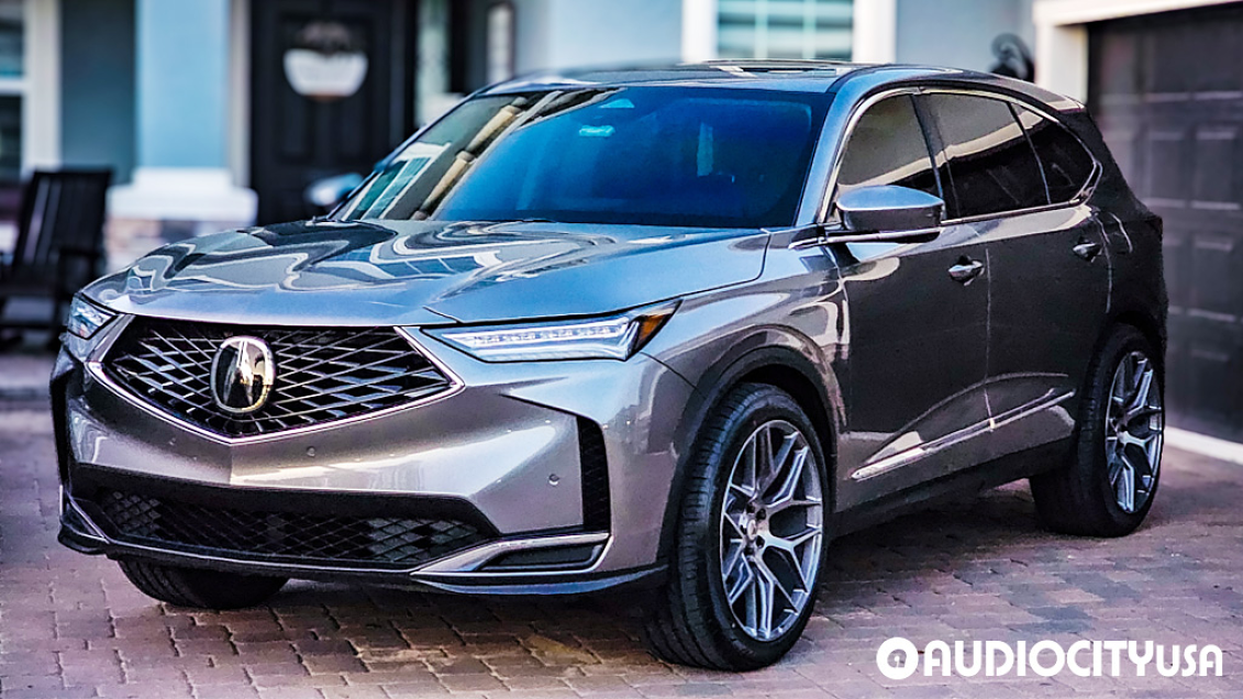 2025 Acura MDX on 22" Asanti Wheels ABL-27 Dynasty Titanium Brushed ...