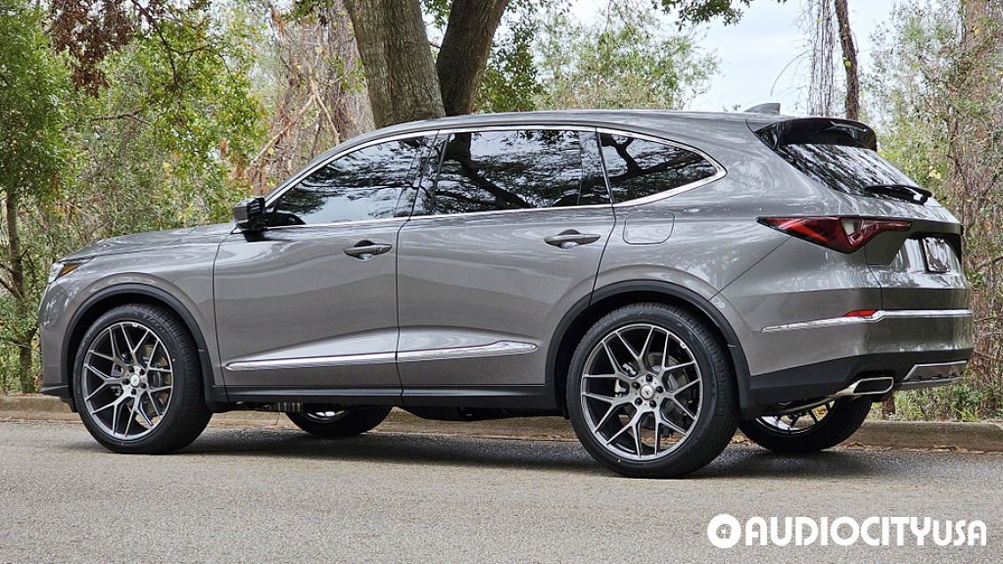 2025 Acura MDX on 22" Asanti Wheels ABL-27 Dynasty Titanium Brushed ...
