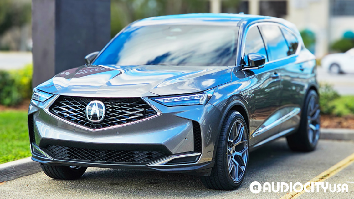 2025 Acura MDX on 22" Asanti Wheels ABL-27 Dynasty Titanium Brushed ...