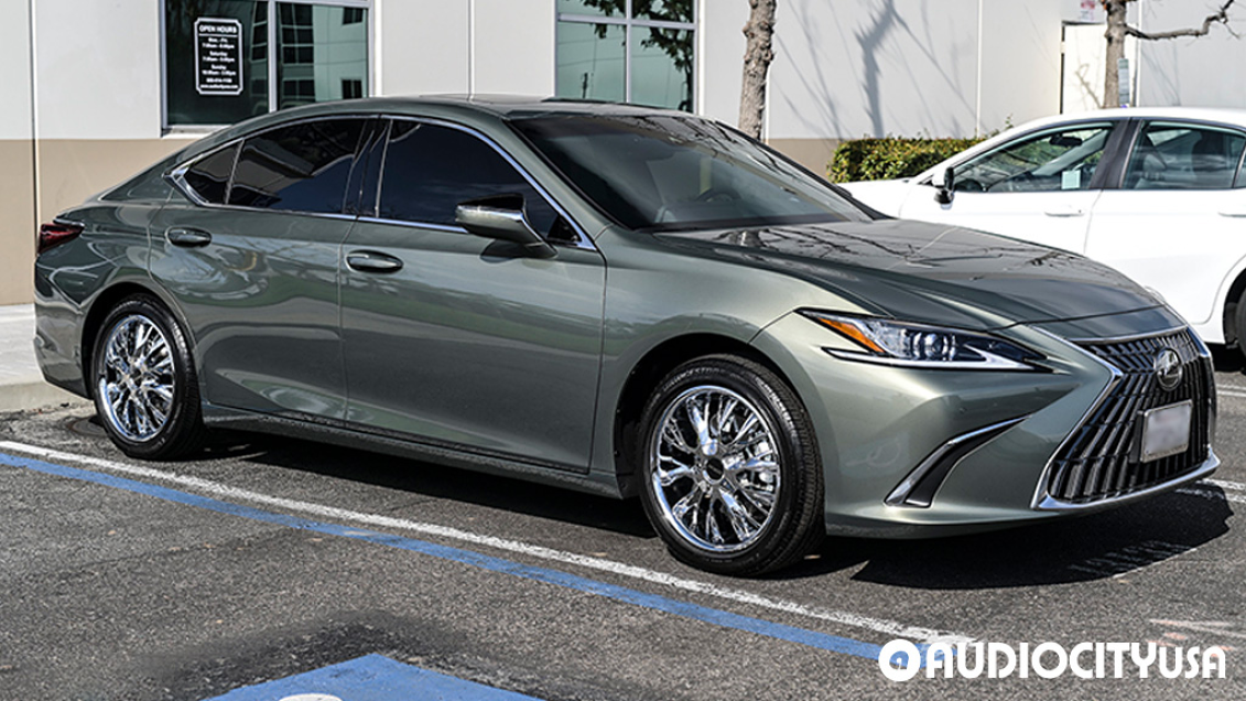 2025 Lexus ES Series on 18" MKW Wheels M122 Chrome | Gallery | AudioCityUSA