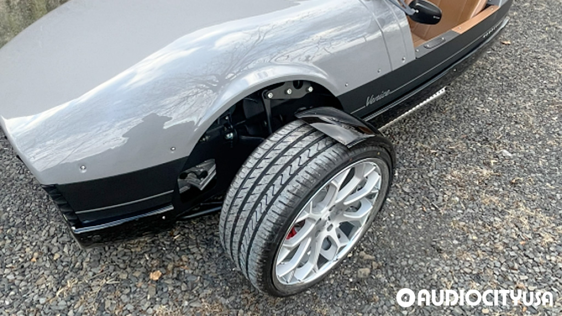 2021 Vanderhall Venice on 20" Azad Wheels AZ99 Silver with Chrome SS ...