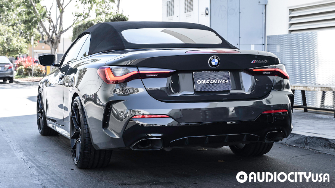 2022 BMW 4 Series on 20" HRE Wheels FF21 Tarmac | Gallery | AudioCityUSA