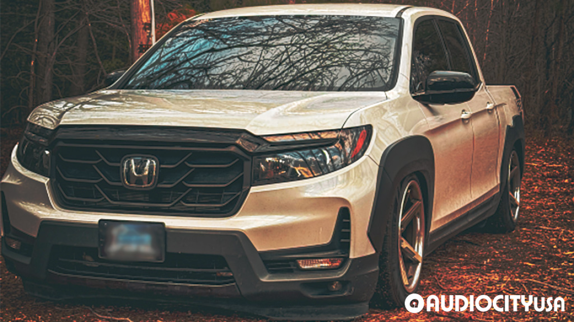 2021 Honda Ridgeline on 20" Vertini Wheels RFS1.7 Brushed Dual Bronze ...