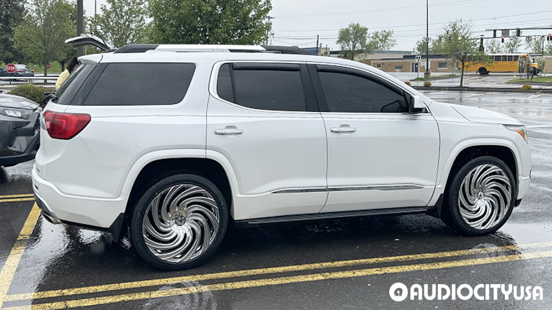 2018 GMC Acadia Azara AZA-535 22 inch Wheels | Gallery | AudioCityUSA