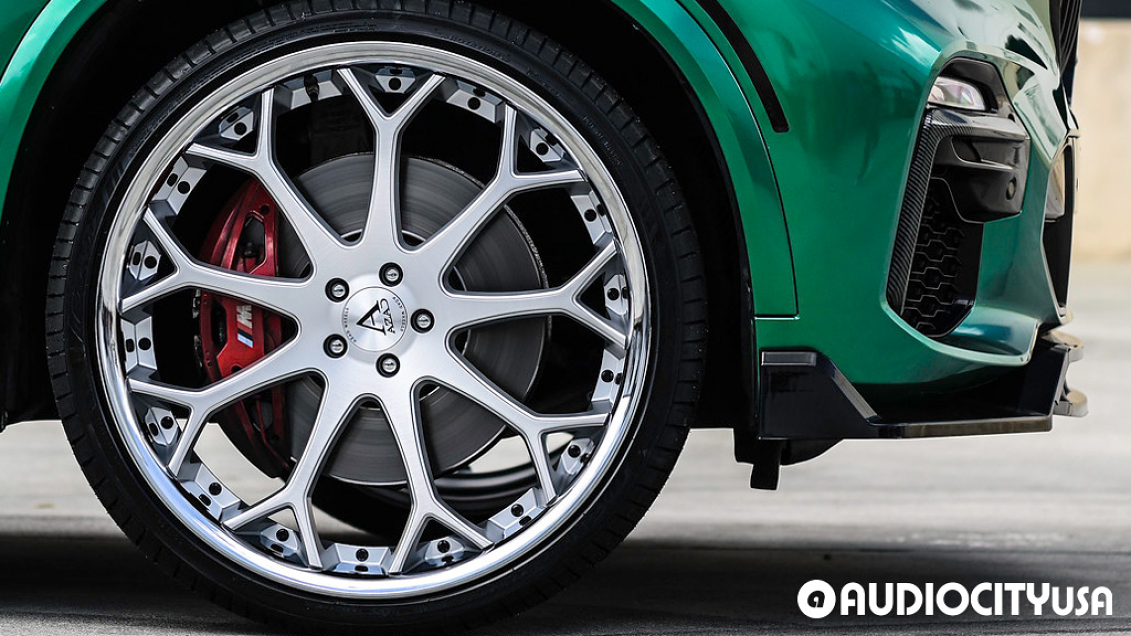 2021 BMW X5 on 24" Azad Wheels AZ99 Silver with Chrome SS Lip | Gallery ...