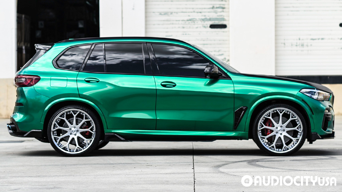 2021 BMW X5 on 24" Azad Wheels AZ99 Silver with Chrome SS Lip | Gallery ...