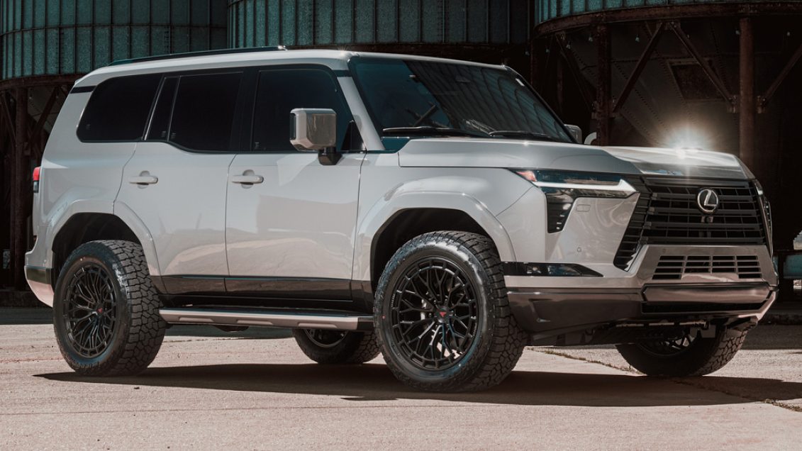 2025 Lexus GX Series on 20" Ferrada Wheels FTR12 Noir Black | Gallery ...
