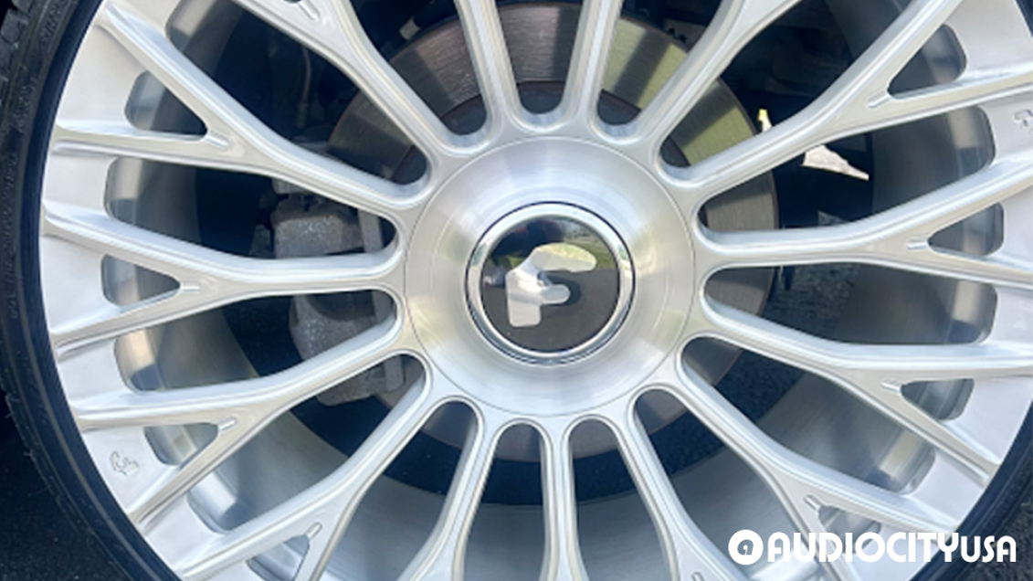 2022 Genesis G80 on 22" Forgiato Wheels NB6-M Brushed Silver | Gallery ...