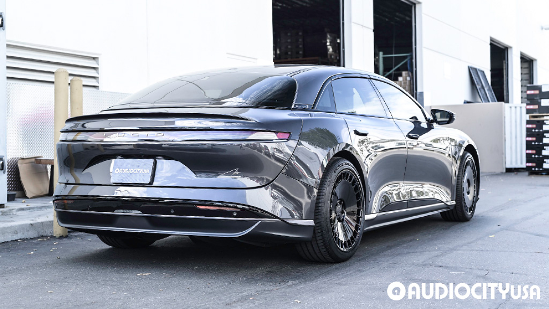 2025 Lucid Air on 20" Road Force Wheels RF30 Gloss Black | Gallery ...