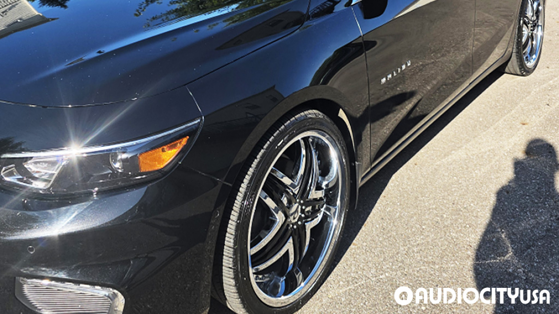 2016 Chevrolet Malibu on 20" Diablo-Gianna Wheels Blitz Chrome with ...