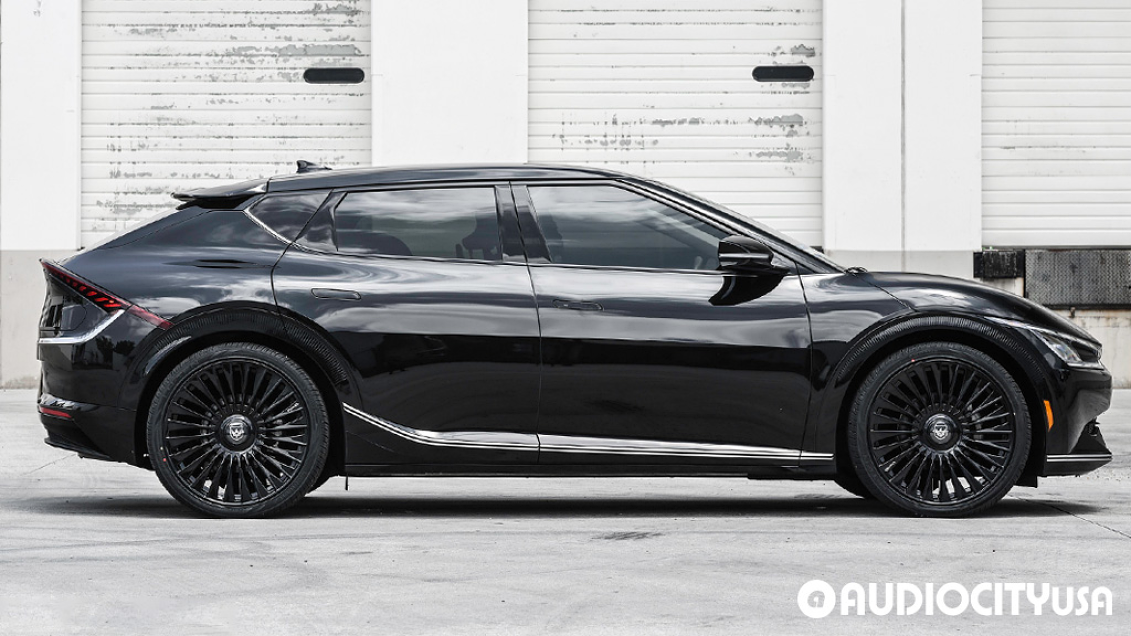2023 KIA EV6 on 22" Gianna Wheels Lusso Gloss Black | Gallery ...