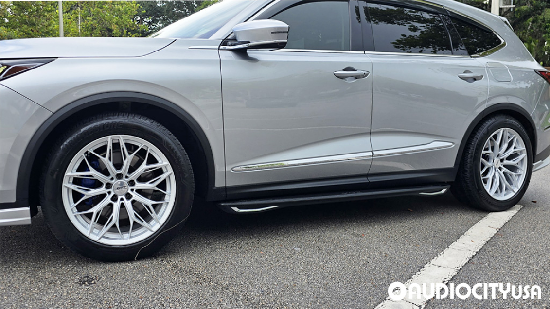 2022 Acura MDX on 20" Shift Wheels Splitter Silver | Gallery | AudioCityUSA