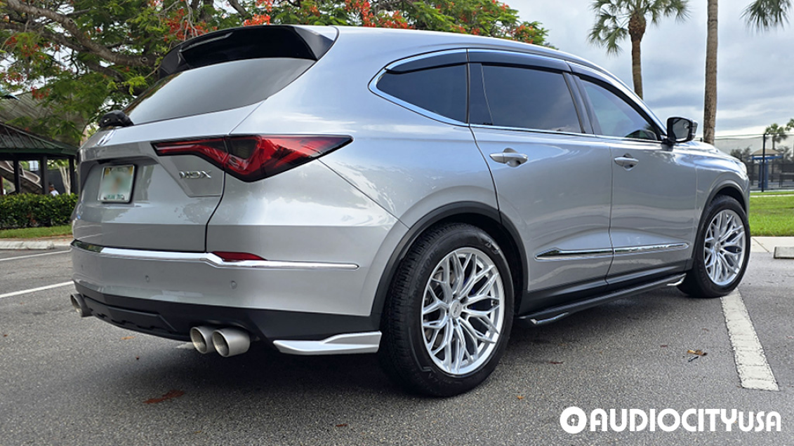 2022 Acura MDX on 20" Shift Wheels Splitter Silver | Gallery | AudioCityUSA