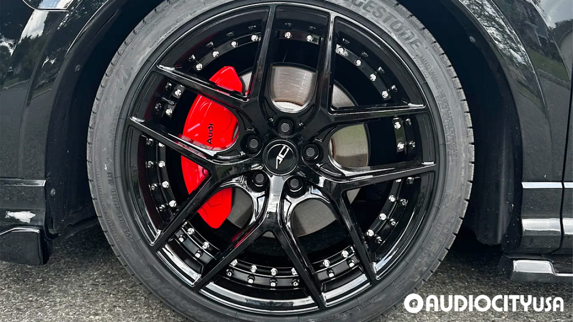 2024 Audi Q3 on 20" AC Wheels Divino Gloss Black | Gallery | AudioCityUSA