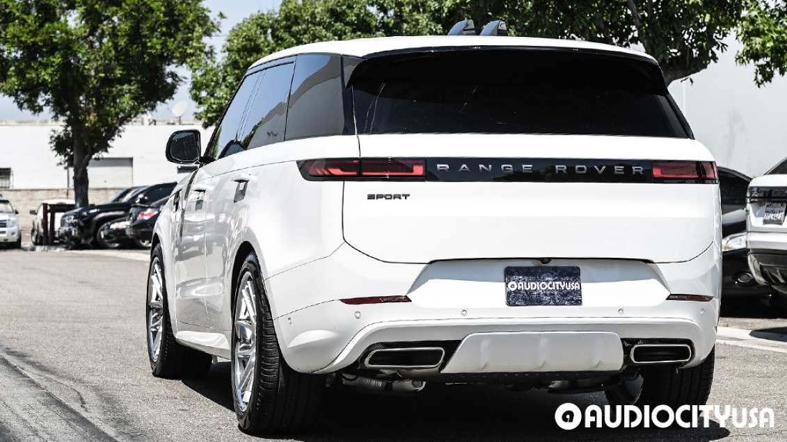 2025 Land Rover Range Rover Sport on 22" Ferrada Wheels FR2 Silver ...