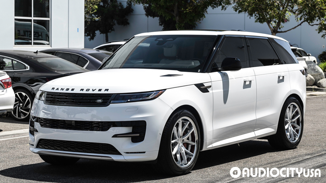 2025 Land Rover Range Rover Sport on 22" Ferrada Wheels FR2 Silver ...