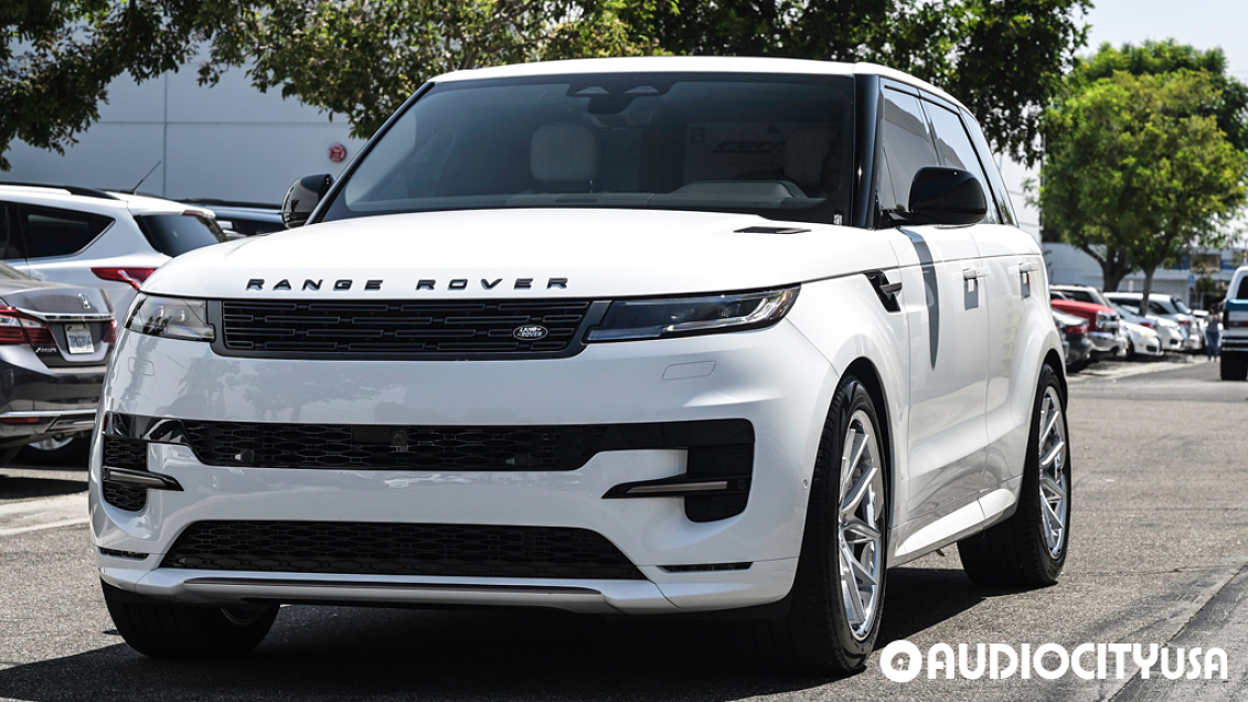 2025 Land Rover Range Rover Sport on 22" Ferrada Wheels FR2 Silver ...