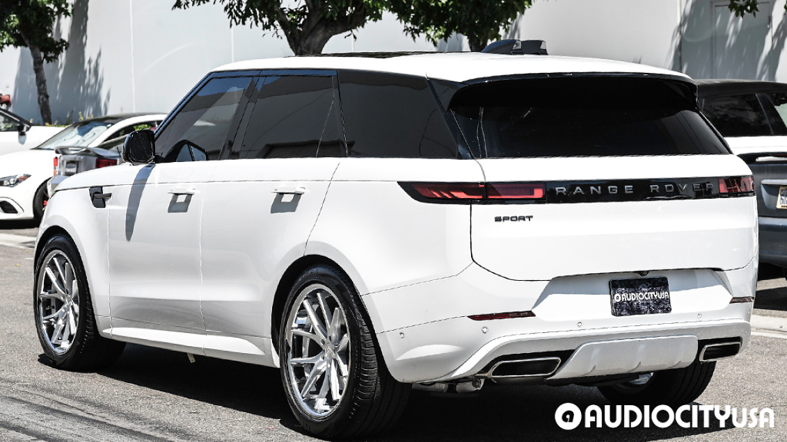 2025 Land Rover Range Rover Sport on 22" Ferrada Wheels FR2 Silver ...