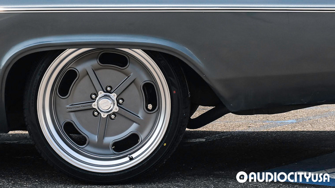 1966 Chevrolet Impala on 20" American Racing Wheels VN511 Salt Flat Mag ...