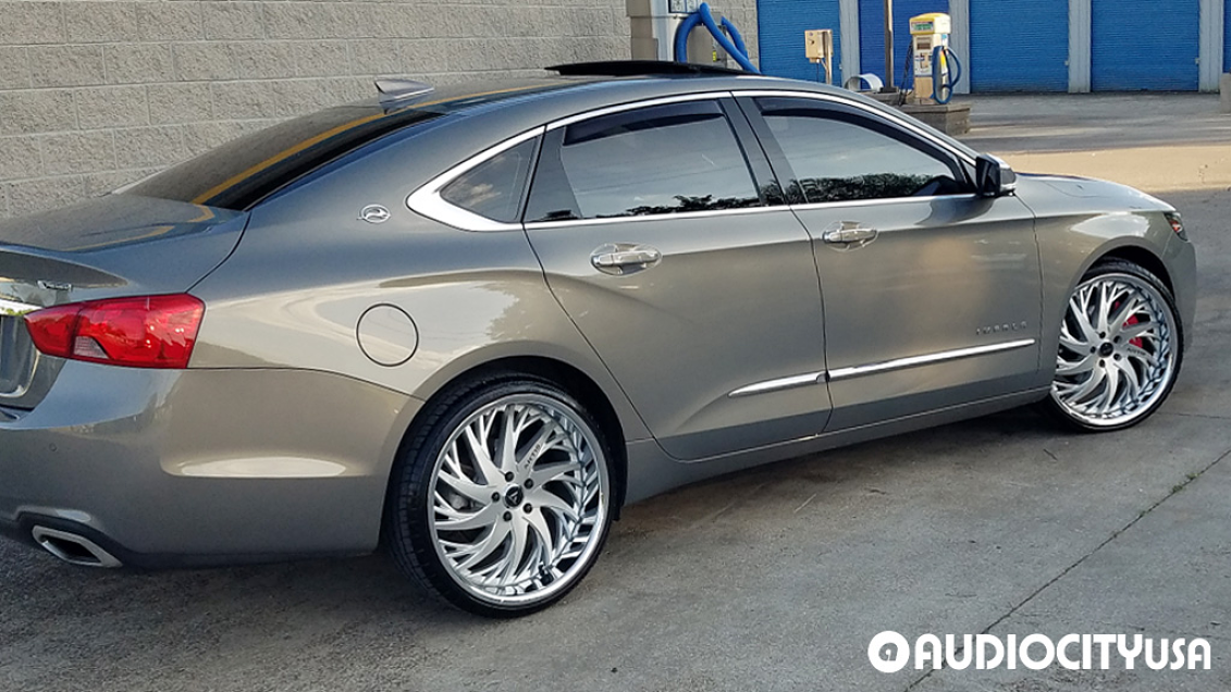 2017 Chevrolet Impala Artis Decatur 22 inch Wheels | Gallery | AudioCityUSA