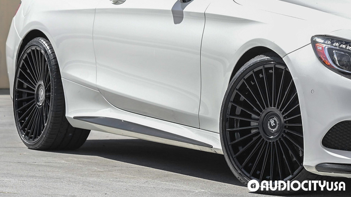 2017 Mercedes-Benz S-Class on 22" Road Force Wheels RF22 Gloss Black ...