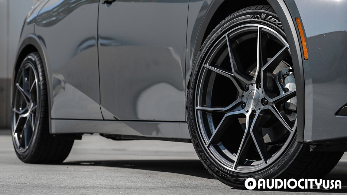 2025 Toyota Prius on 19" Stance Wheels SF07 Brushed Dual Gunmetal ...
