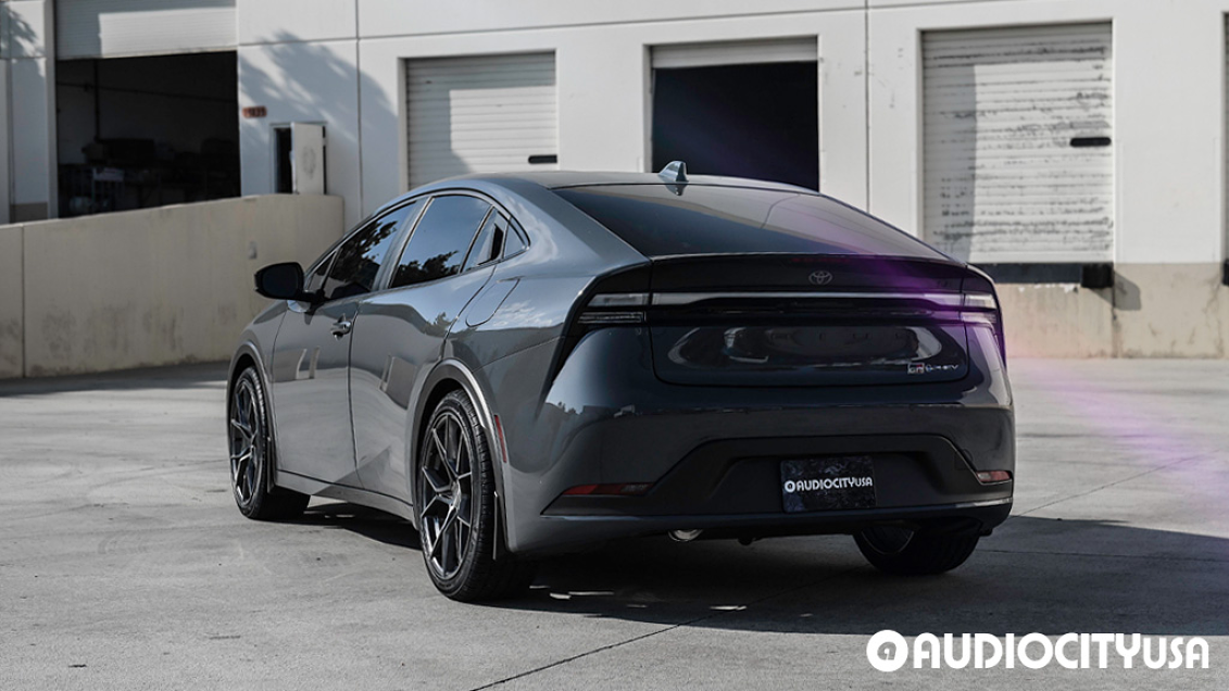 2025 Toyota Prius on 19" Stance Wheels SF07 Brushed Dual Gunmetal ...