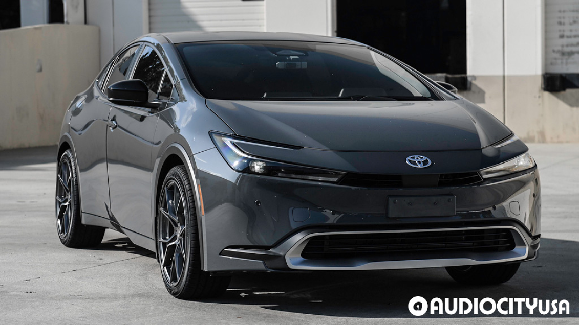 2025 Toyota Prius on 19" Stance Wheels SF07 Brushed Dual Gunmetal ...