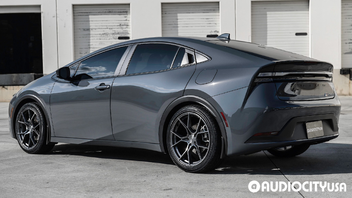2025 Toyota Prius on 19" Stance Wheels SF07 Brushed Dual Gunmetal ...