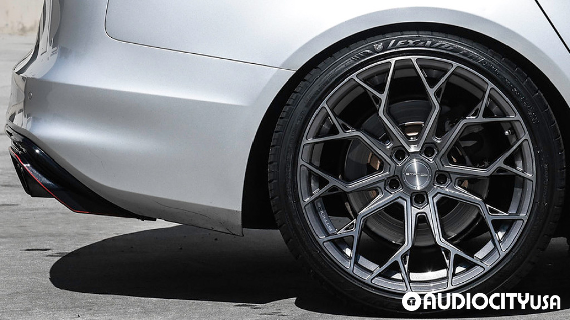 2013 Audi S4 on 19" Stance Wheels SF10 Brushed Dual Gunmetal | Gallery ...