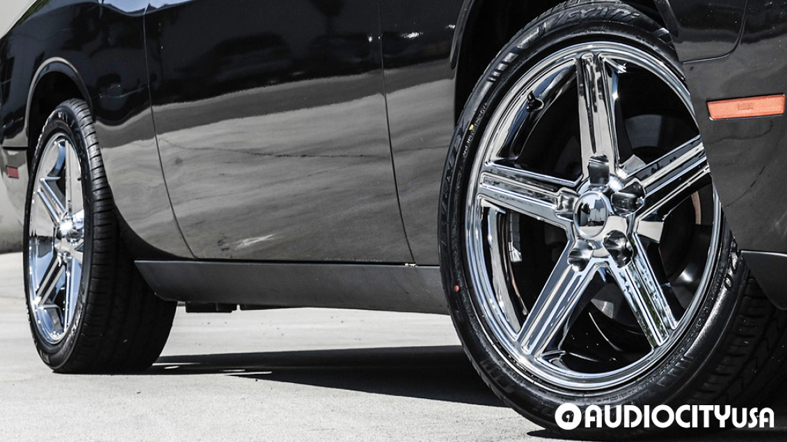2016 Dodge Challenger RWD on 20" IROC Wheels IROC Chrome | Gallery ...