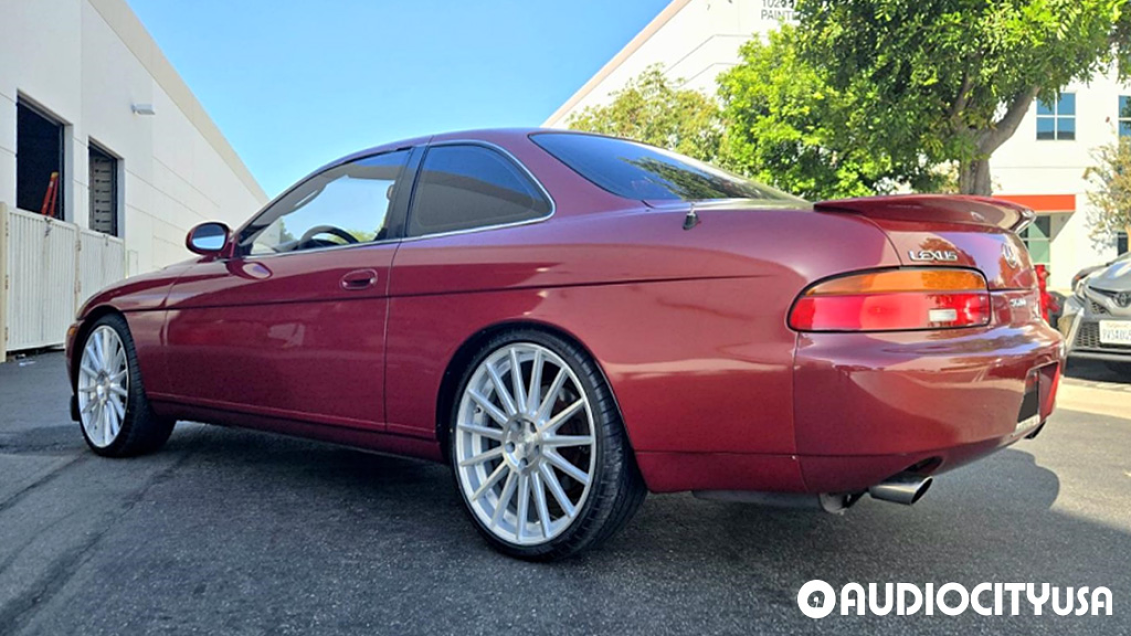 1993 Lexus SC Series on 20" Road Force Wheels RF15 Silver Machined ...