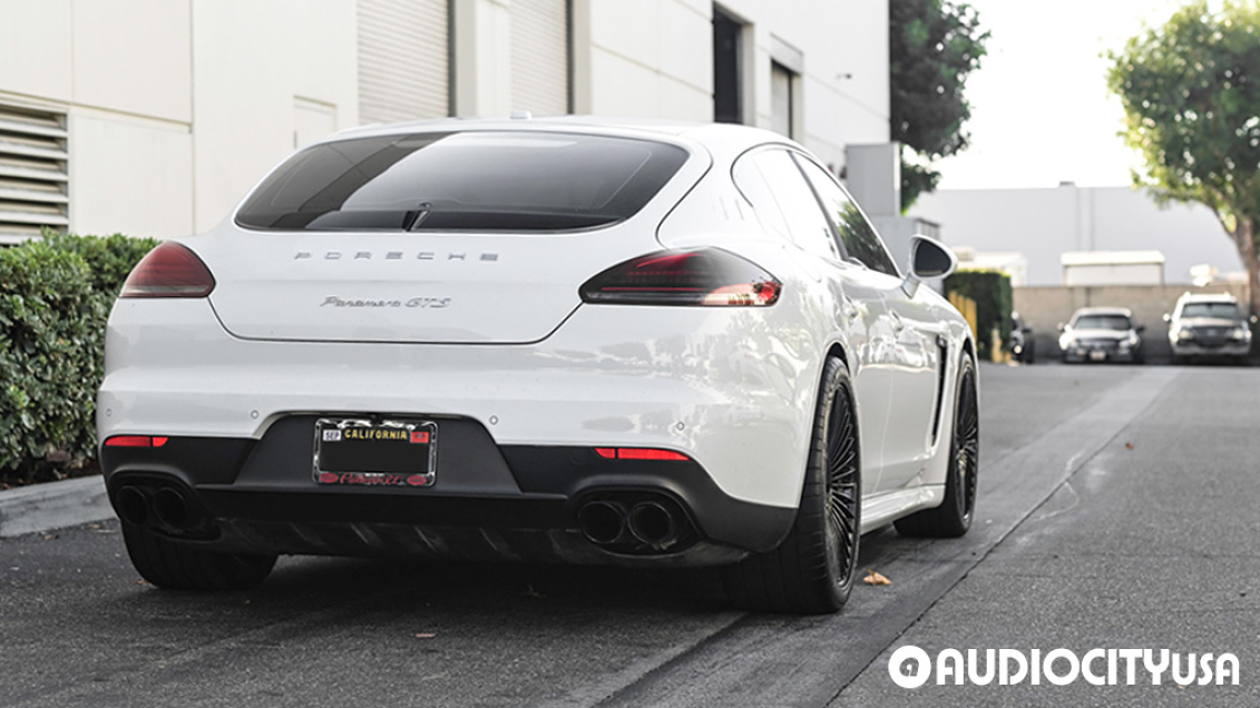 2015 Porsche Panamera on 20" Road Force Wheels RF35 Gloss Black ...
