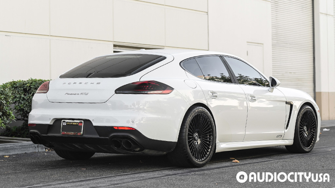 2015 Porsche Panamera on 20" Road Force Wheels RF35 Gloss Black ...