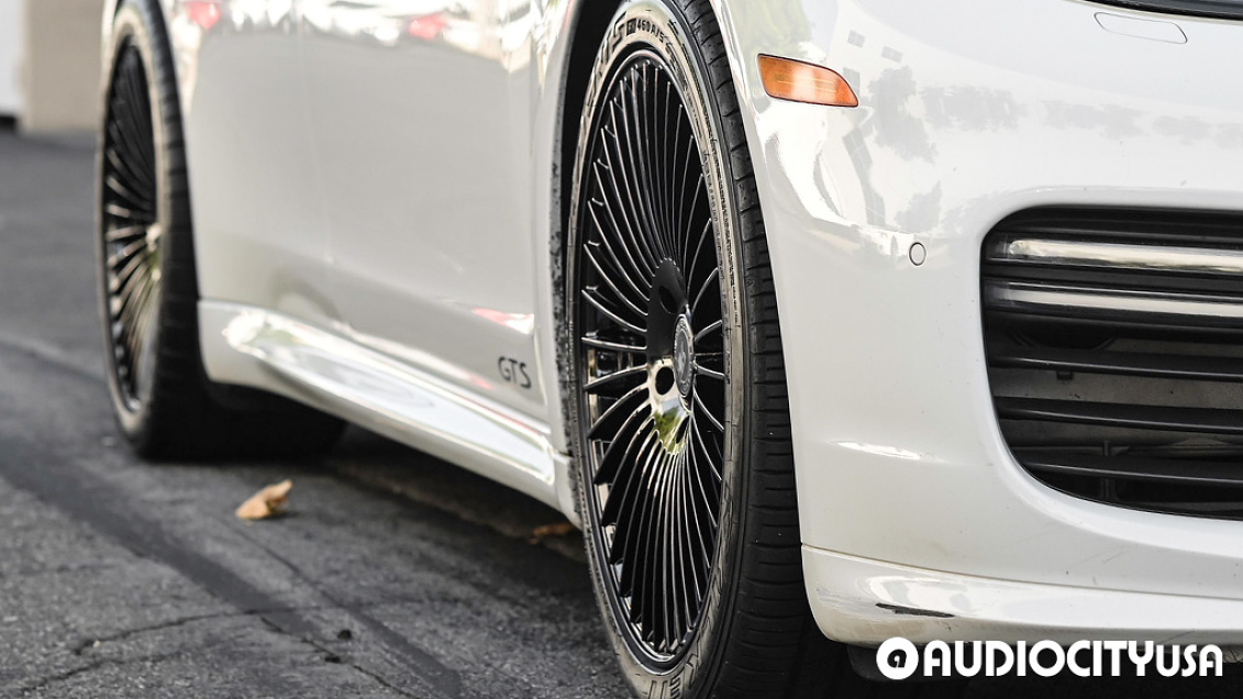 2015 Porsche Panamera on 20" Road Force Wheels RF35 Gloss Black ...