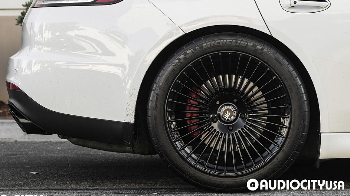 2015 Porsche Panamera on 20" Road Force Wheels RF35 Gloss Black ...