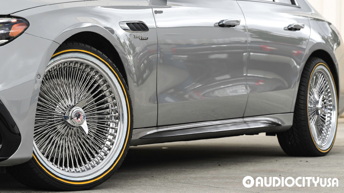 2025 Mercedes-AMG E-Class AMG on 20" LA Wire Wheels FWD 150-Spoke ...