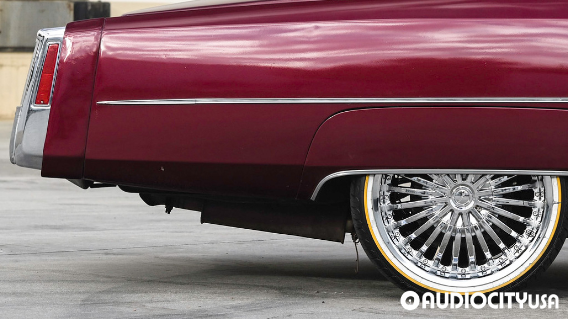 1974 Cadillac Eldorado on 20" Strada Wheels Spina Chrome | Gallery ...