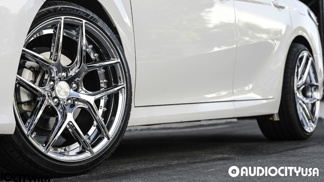 2018 Toyota Camry on 20" AC Wheels Wheels Divino Chrome | Gallery ...