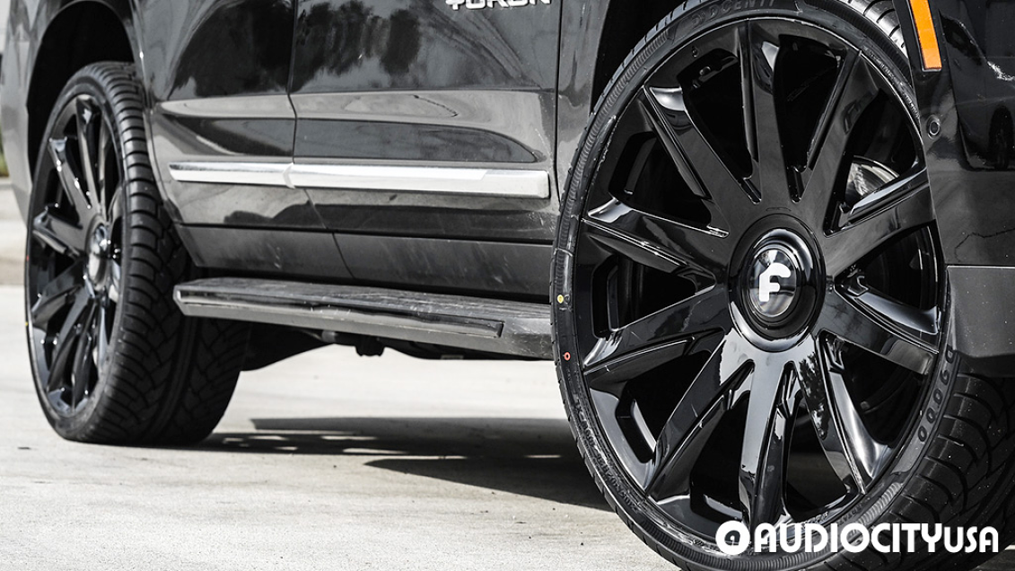 2026 GMC Yukon 4WD on 26" Forgiato Wheels FLOW 004 Gloss Black ...