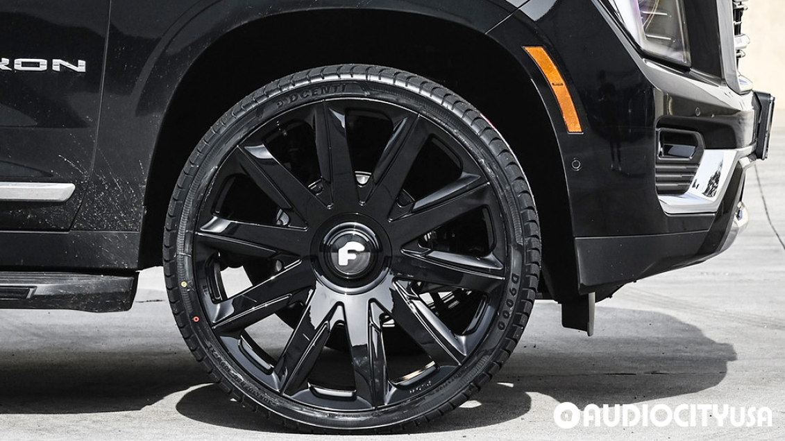 2026 GMC Yukon 4WD on 26" Forgiato Wheels FLOW 004 Gloss Black ...