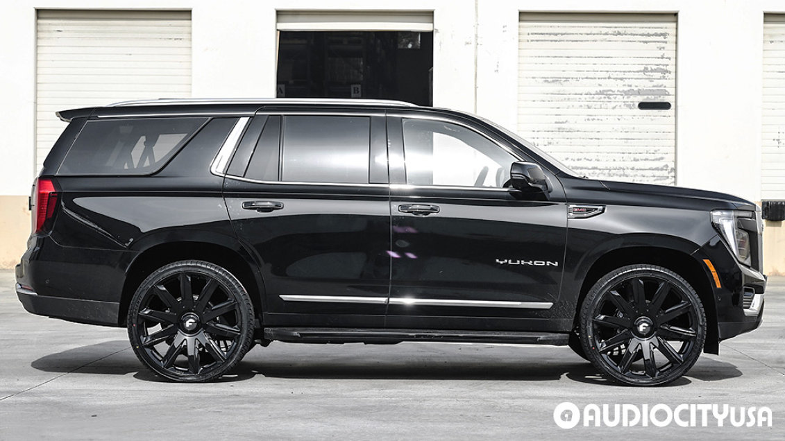 2026 GMC Yukon 4WD on 26" Forgiato Wheels FLOW 004 Gloss Black ...