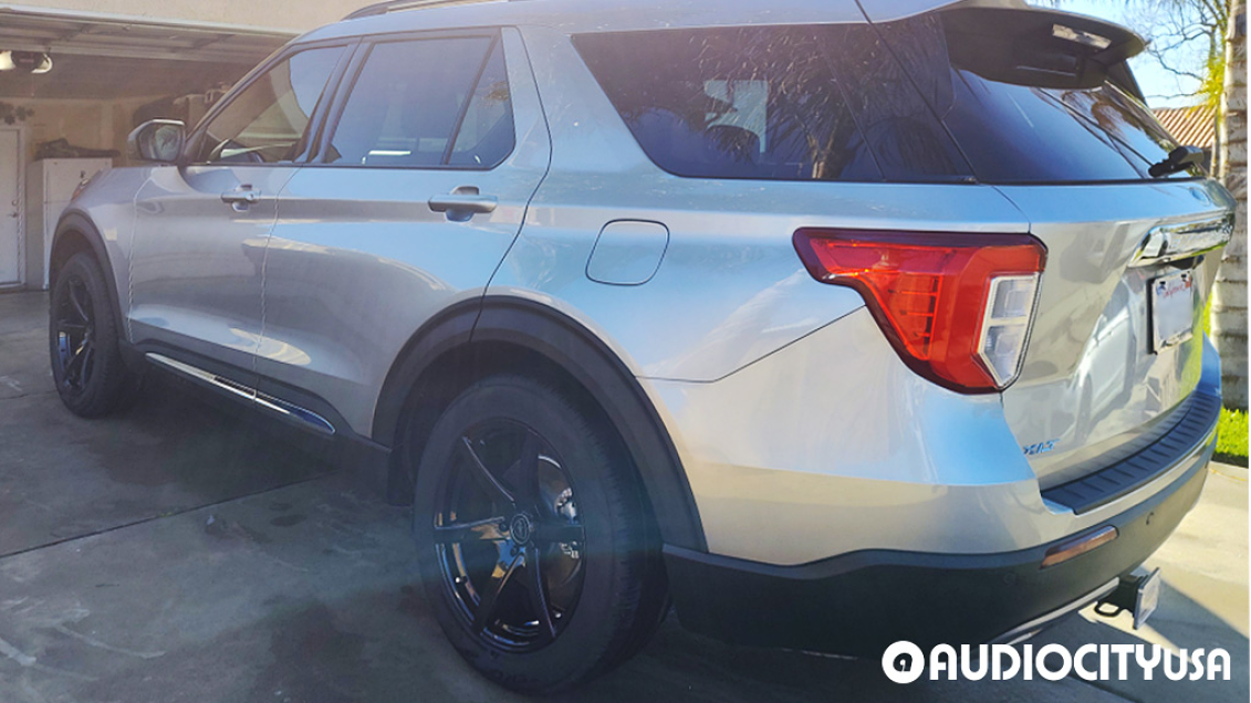 2021 Ford Explorer on 20" Elegant Wheels E002 Gloss Black | Gallery ...