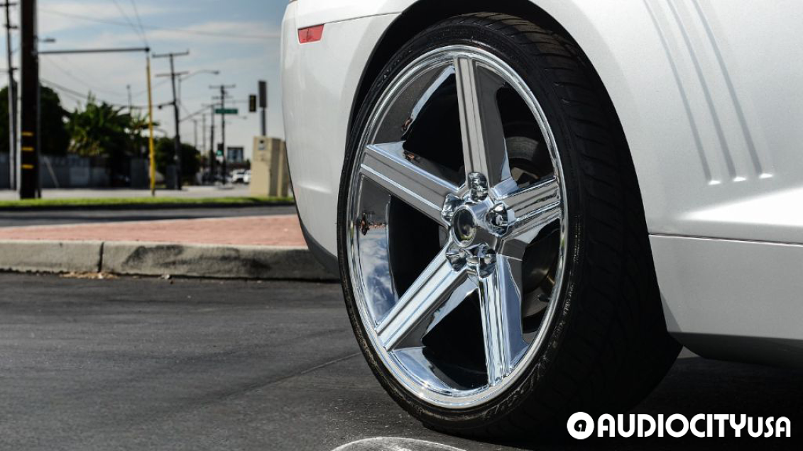 2014 Chevrolet Camaro on 22" IROC Wheels Replica Chrome | Gallery ...