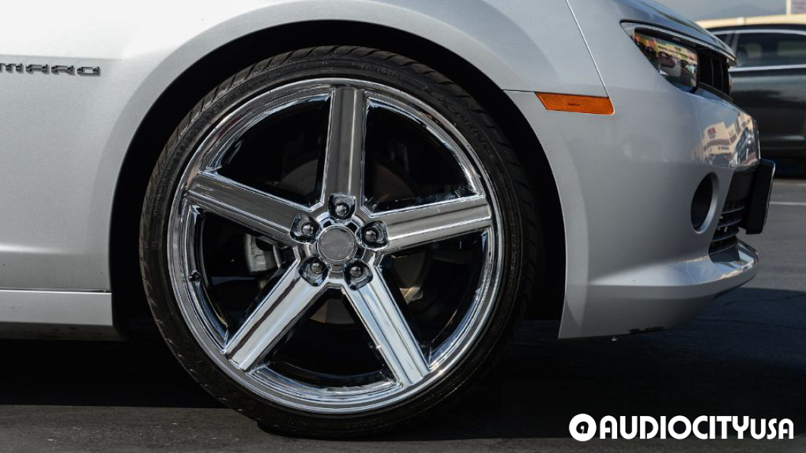 2014 Chevrolet Camaro on 22" IROC Wheels Replica Chrome | Gallery ...