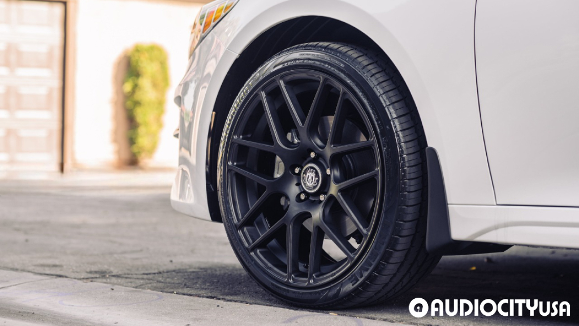 2017 KIA Optima on 19" Curva Wheels C7 Matte Black | Gallery | AudioCityUSA