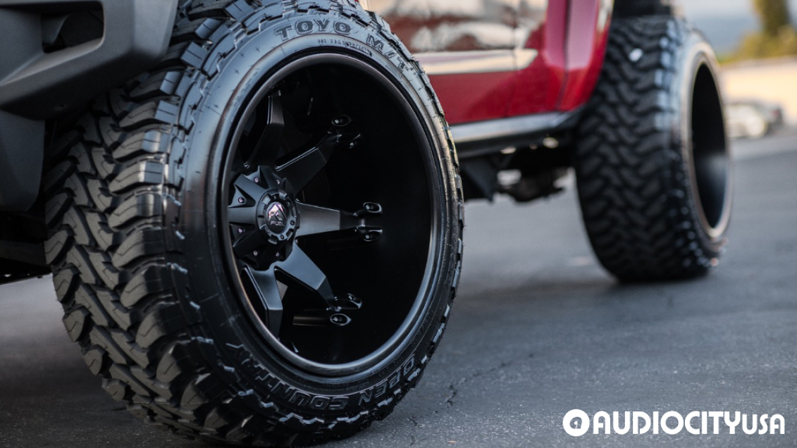 2010 Hummer H3 on 22" Fuel Wheels D509 Octane Matte Black | Gallery ...