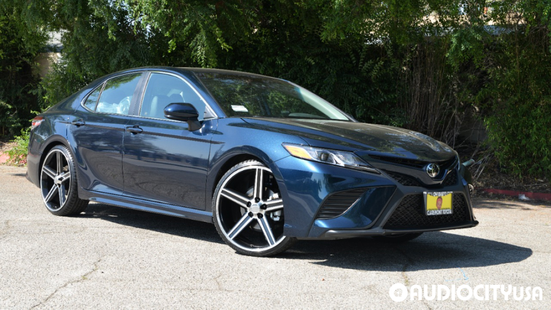 2018 Toyota Camry on 22" IROC Wheels Replica Black Machined | Gallery ...