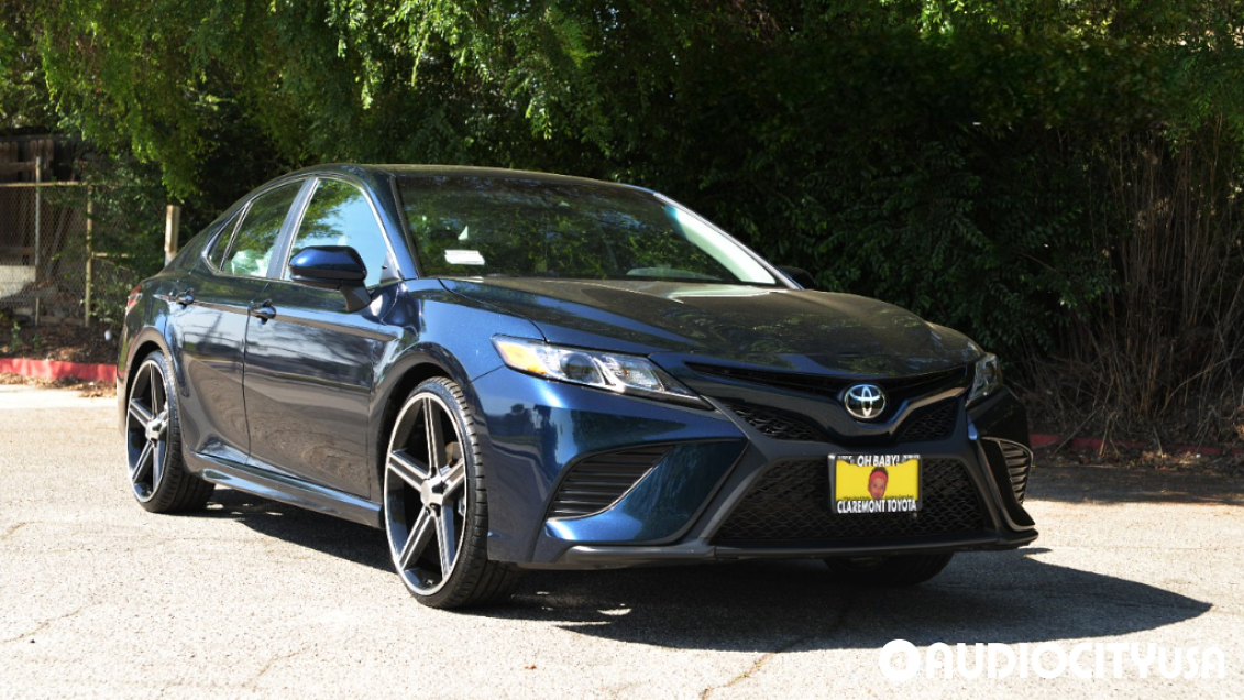 2018 Toyota Camry on 22" IROC Wheels Replica Black Machined | Gallery ...