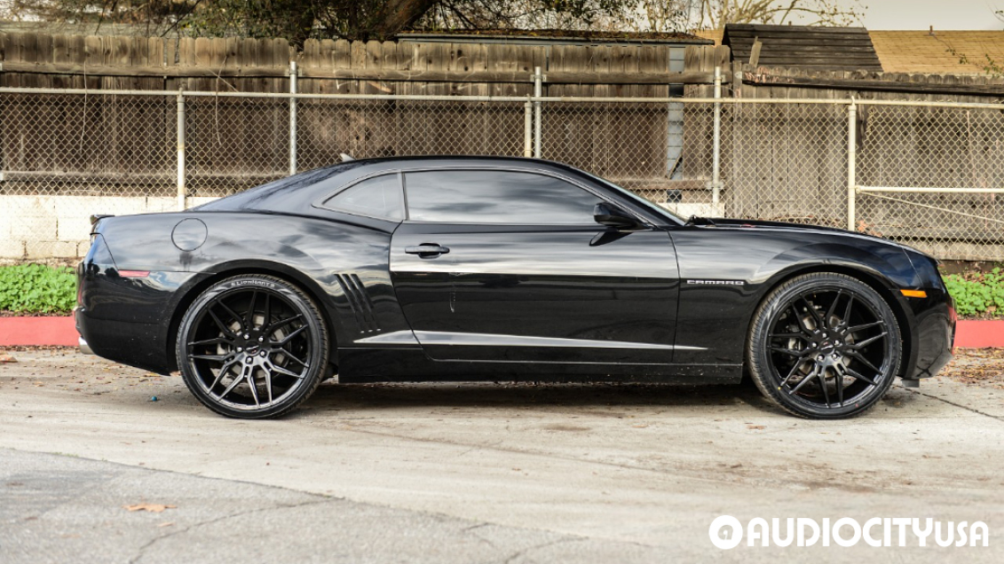 2013 Chevrolet Camaro on 22" Giovanna Wheels Bogota Black | Gallery ...